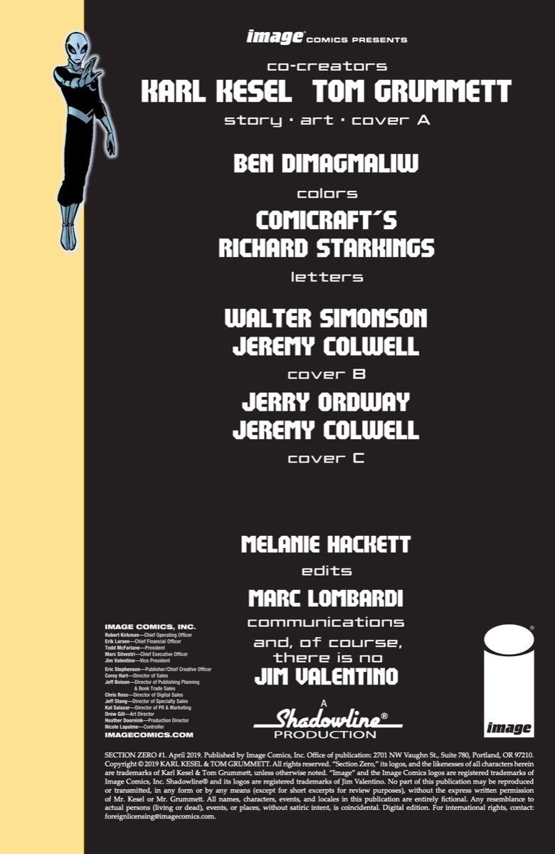 Read Section Zero #1 | Image Comics